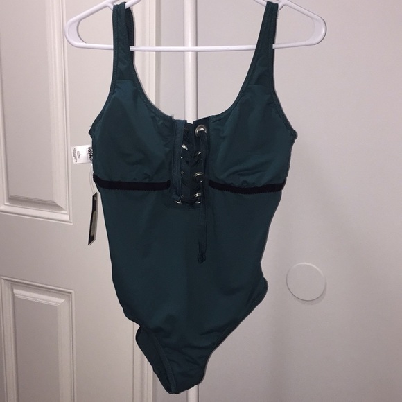 Mossimo Supply Co. | Swim | Jungle Green Swim Suit | Poshmark